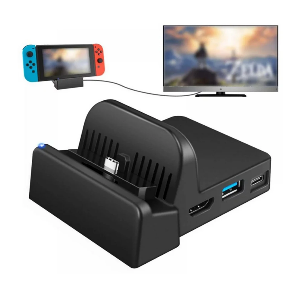 Dock-For-Switch-Switch-Charging-Dock-4K-HDMI-TV-Adapter-Docking-Station ...