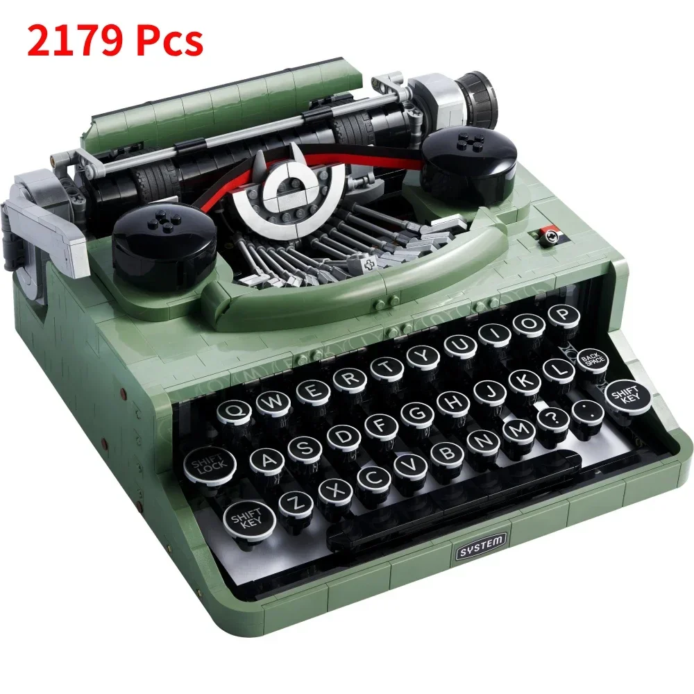 Ideas-Typewriter-21327-Building-Blocks-Set-for-Adults-Collectible-Retro ...