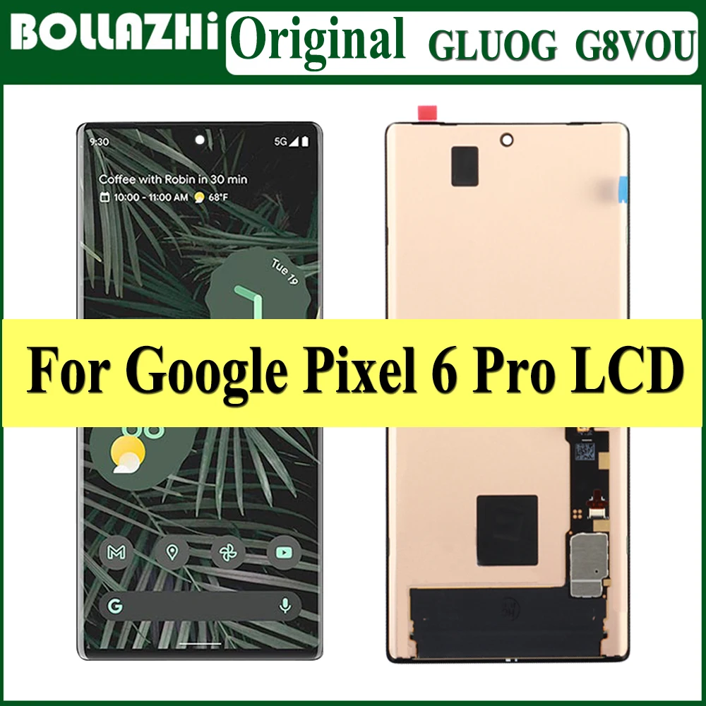 6.71"Original For Google Pixel 6 Pro LCD Display Touch Screen Digitizer ...