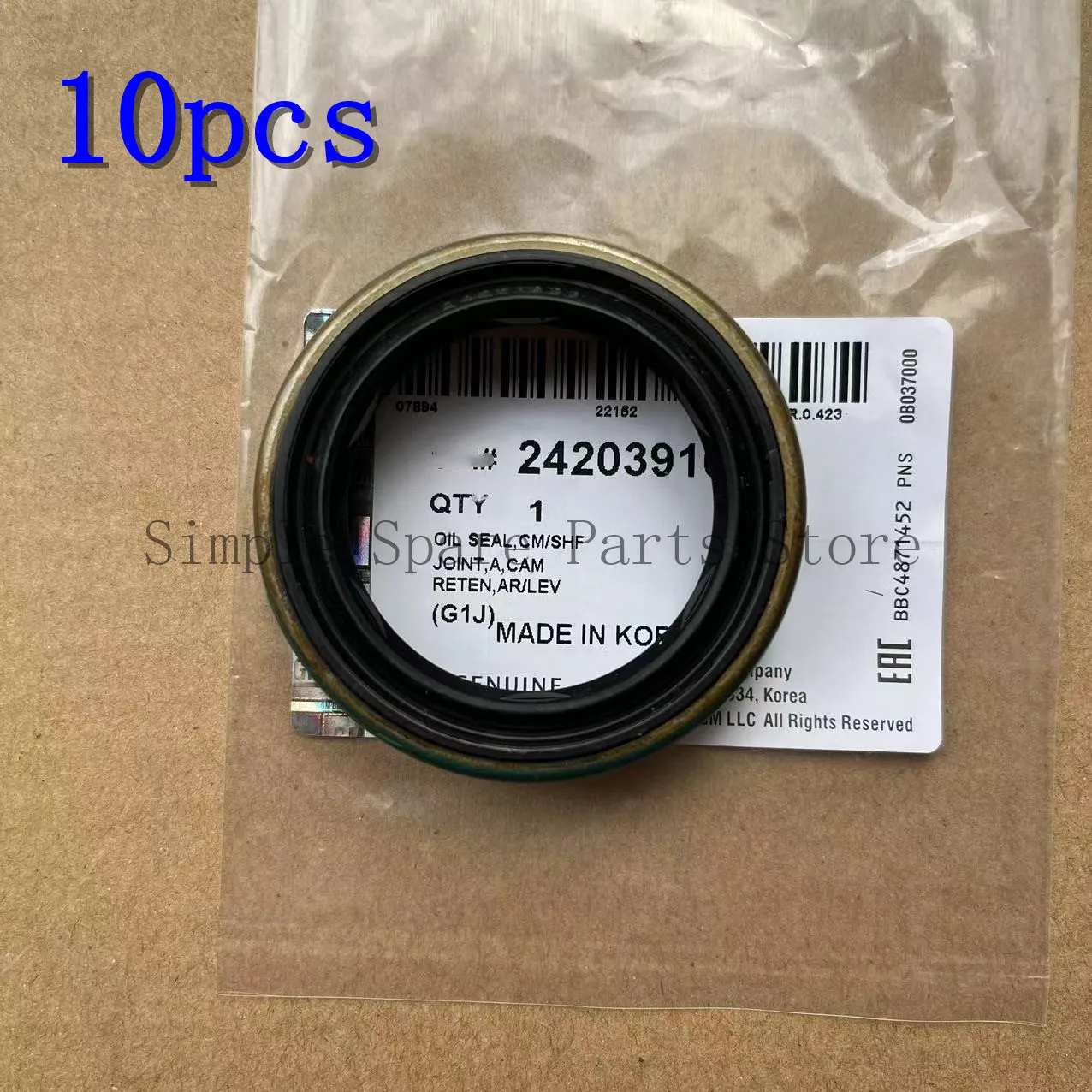 10X-Engine-Auto-Trans-Output-Shaft-Seal-For-GM-Buick-Lacrosse-2-4L-OE ...