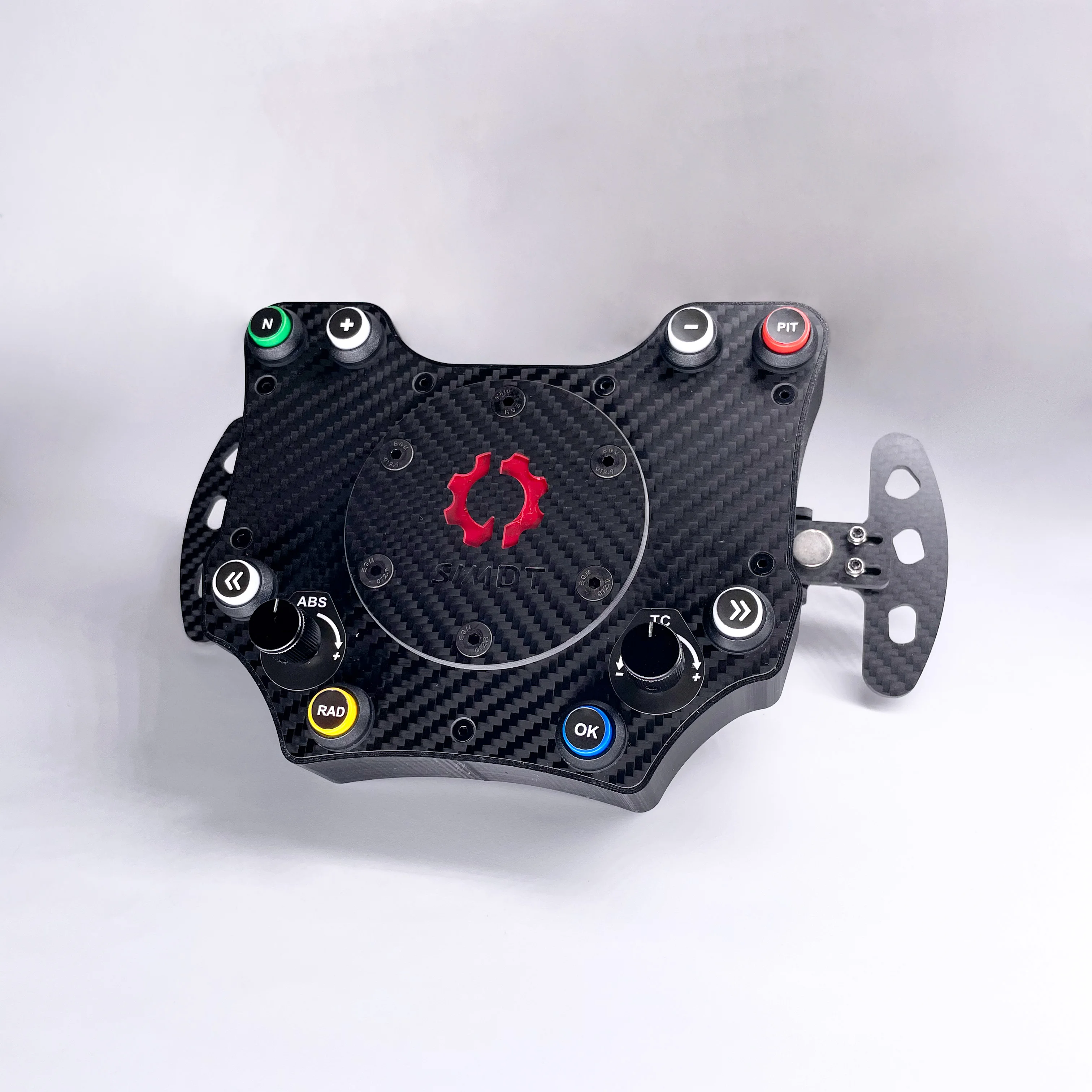 Sim-Racing-Bluetooth-Wireless-Steering-Wheel-Switch-Button-Plate-Center ...