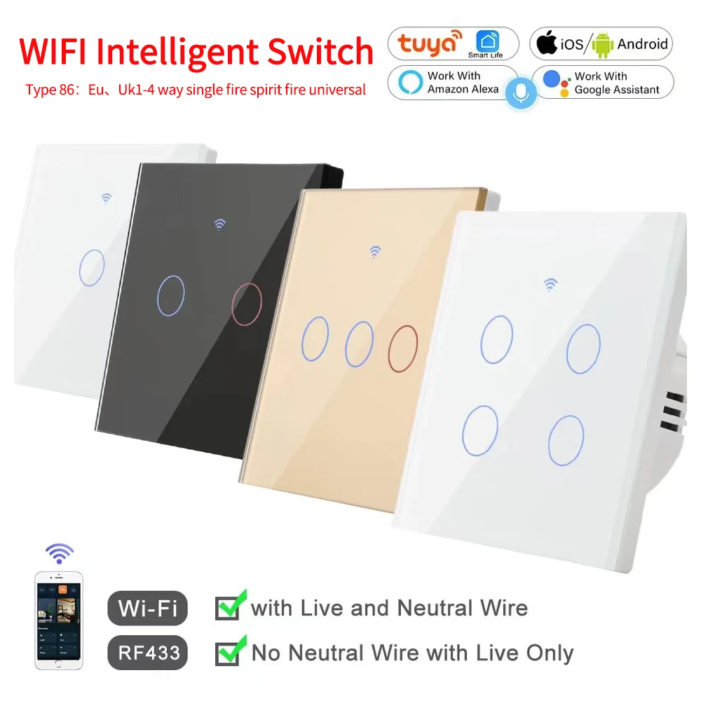 WiFi-Smart-Light-Switch-No-Neutral-Wire-Required-Smart-Life-Tuya-APP ...