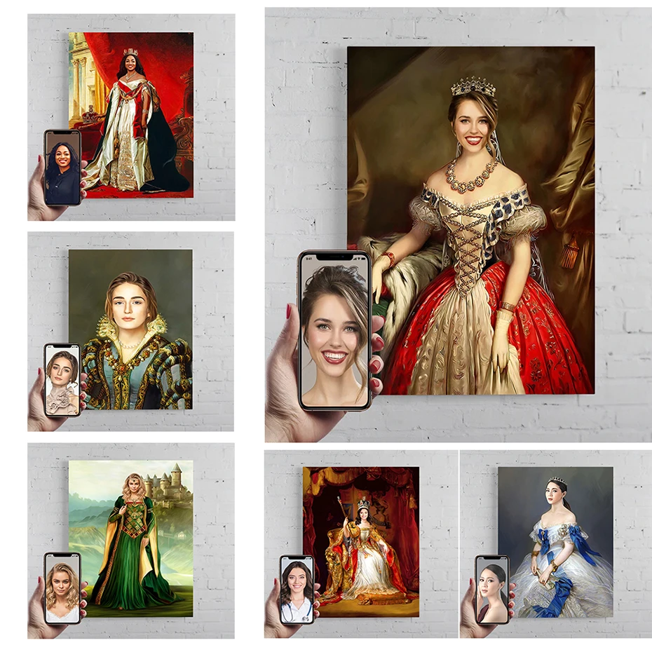 Medieval Princess Painting