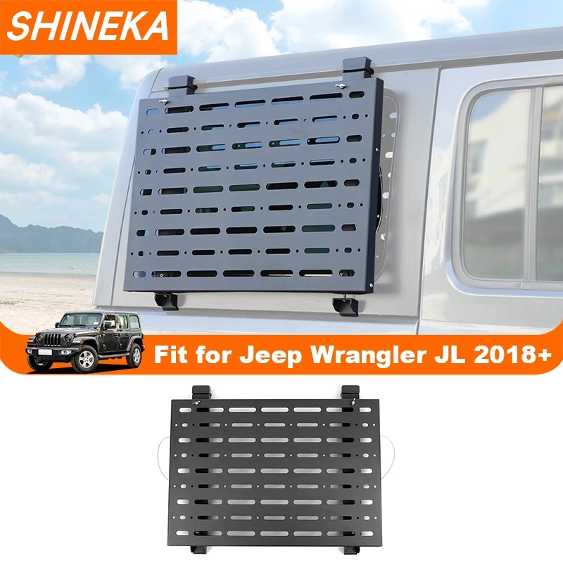 SHINEKA Car Rear Window Glass Armor Protective Frames Foldable Storage ...