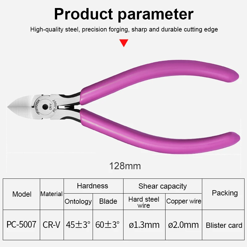 Nipper Type Diagonal Cutter