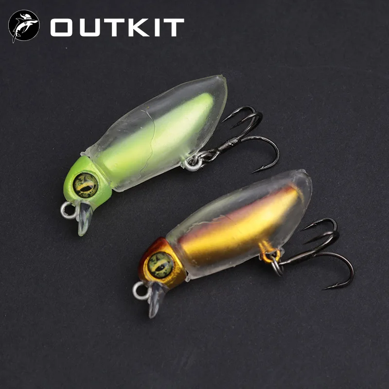 OUTKIT-Fishing-Lure-Floating-Pencil-Minnow-Lure-Soft-Skin-2-6g-Wobblers ...