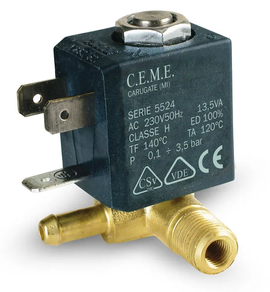 New CEME Solenoid Water Valve 588 G1/8" 230V Steam Ironing Station ...