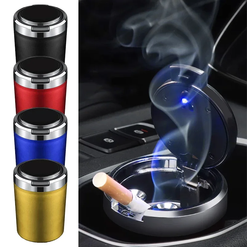 Car-Ashtray-Car-Logo-Ashtray-With-LED-Lights-Ash-Tray-For-MG-4-2022-ZS ...