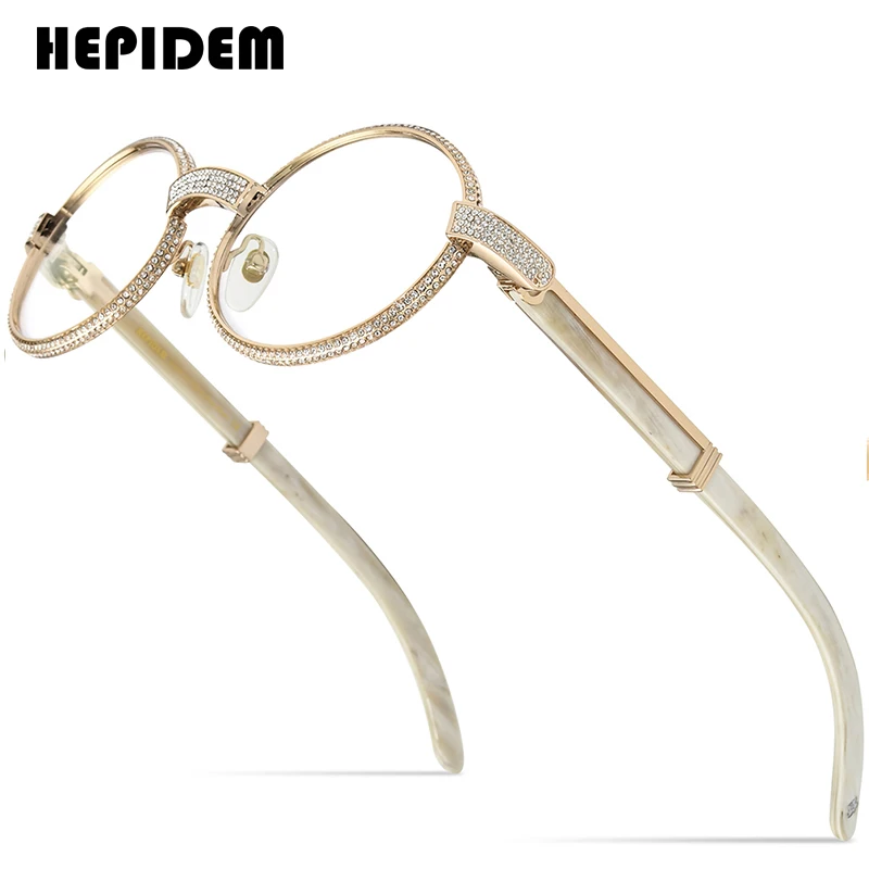 HEPIDEM-Buffalo-Horn-Glasses-High-Quality-Men-Round-Brand-Designer ...