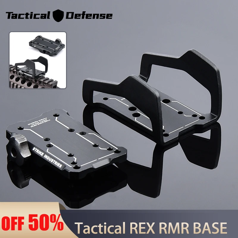Metal Tactical REX RMR Red Dot Sight Scope Mount Reflex Sight For Glock ...