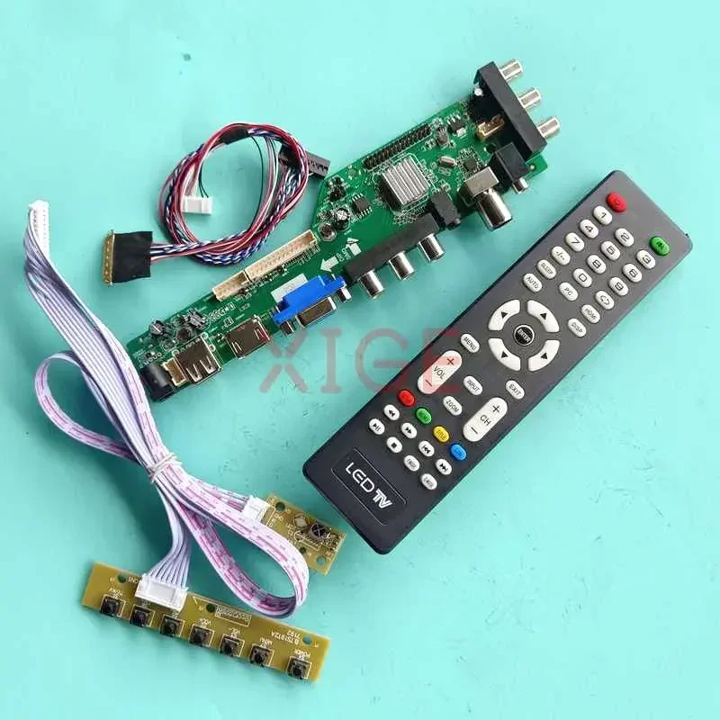 Controller Driver Board For N156O6-L01/L02 B156RW01 V0/V1 DVB-T/C LVDS ...