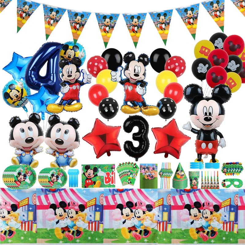 Mickey Mouse Birthday Clipart