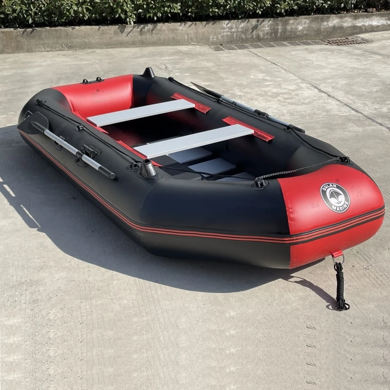 PVC-Inflatable-Fishing-Boat-for-4-Person-Kayak-Slat-Wooden-Floor ...
