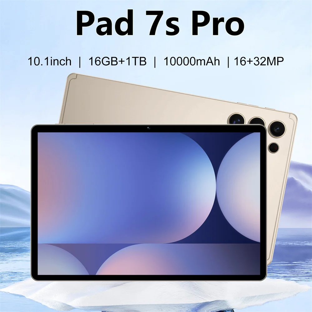 New Pad S26 ULTRA Tablet 10.1 inch Android 15 Tablets PC 16GB+1TB ...
