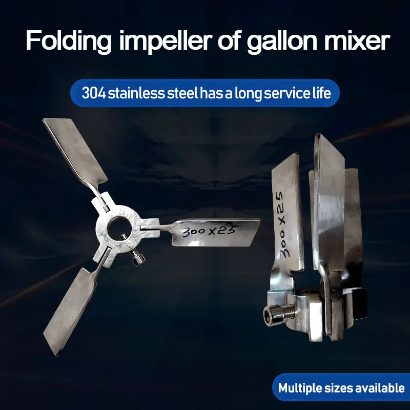 Pneumatic-Stirrer-Parts-Folding-Propeller-Stirrer-IBC-3-Leaf-Mix ...