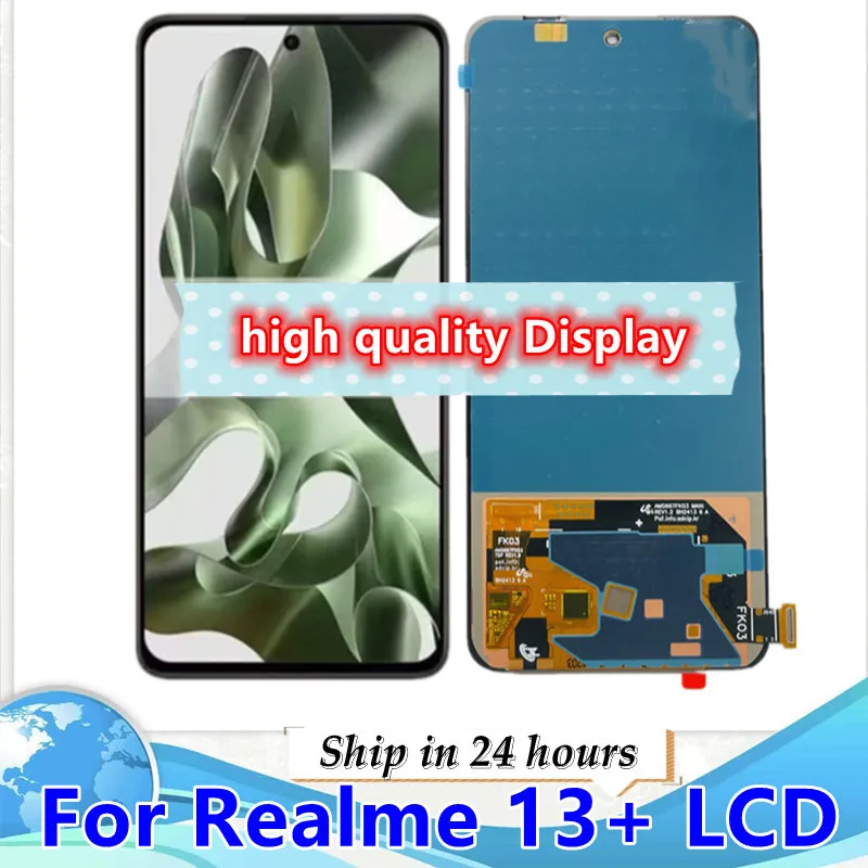 OLED For Realme 13+ LCD Screen Display Digitizer Assembly Replacement ...