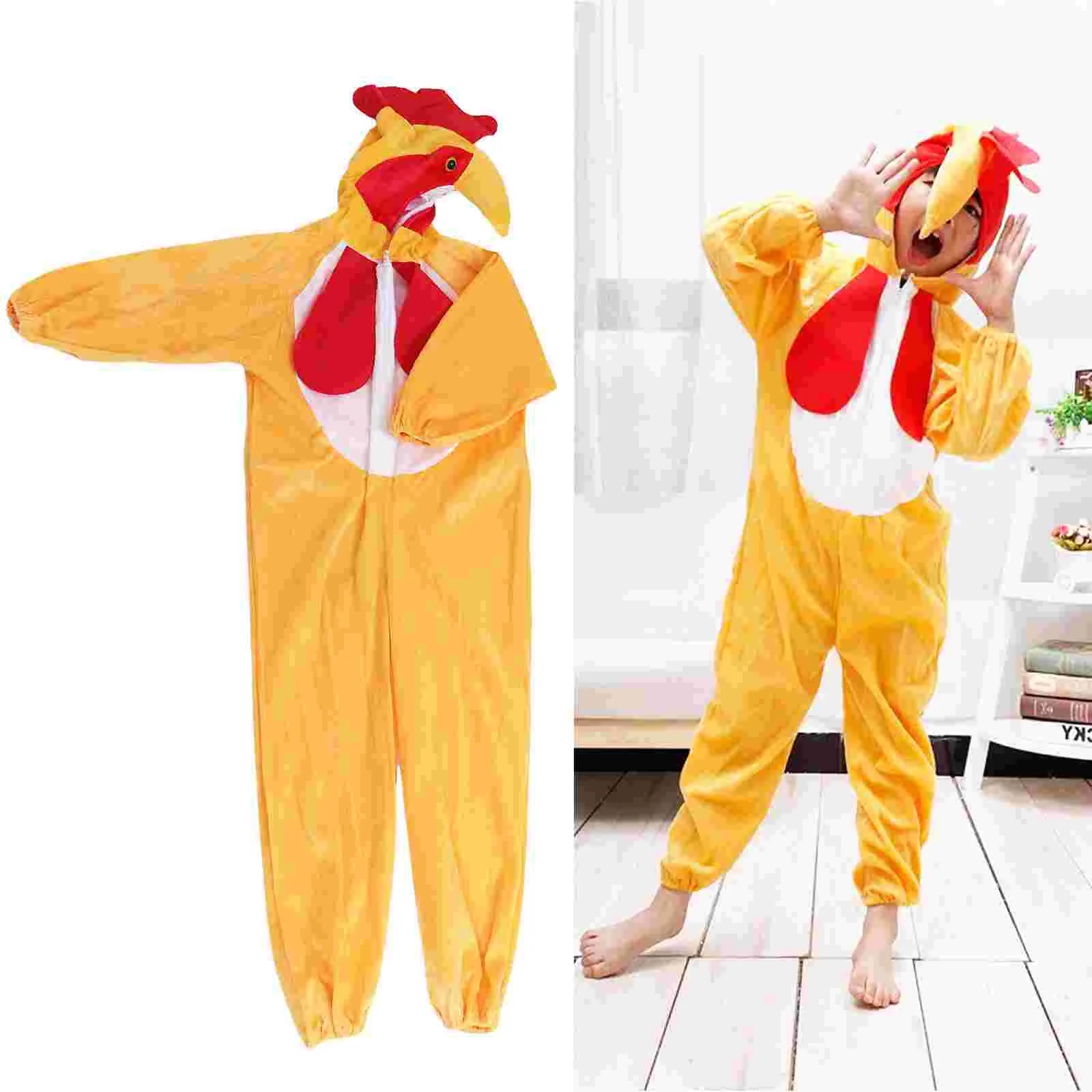 Chicken-Costume-Kids-Dress-Up-Costumes-to-Sleep-for-Rooster-Cloth ...