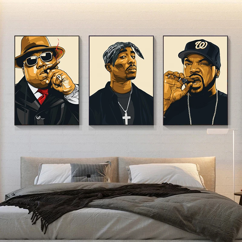 West Coast Rappers Poster