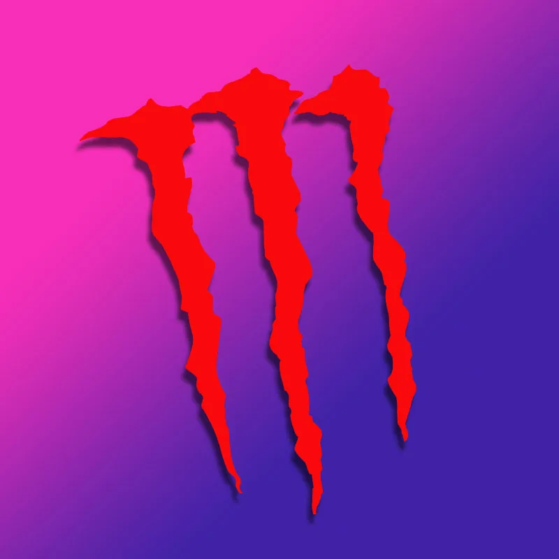 Pink Monster Energy Logo