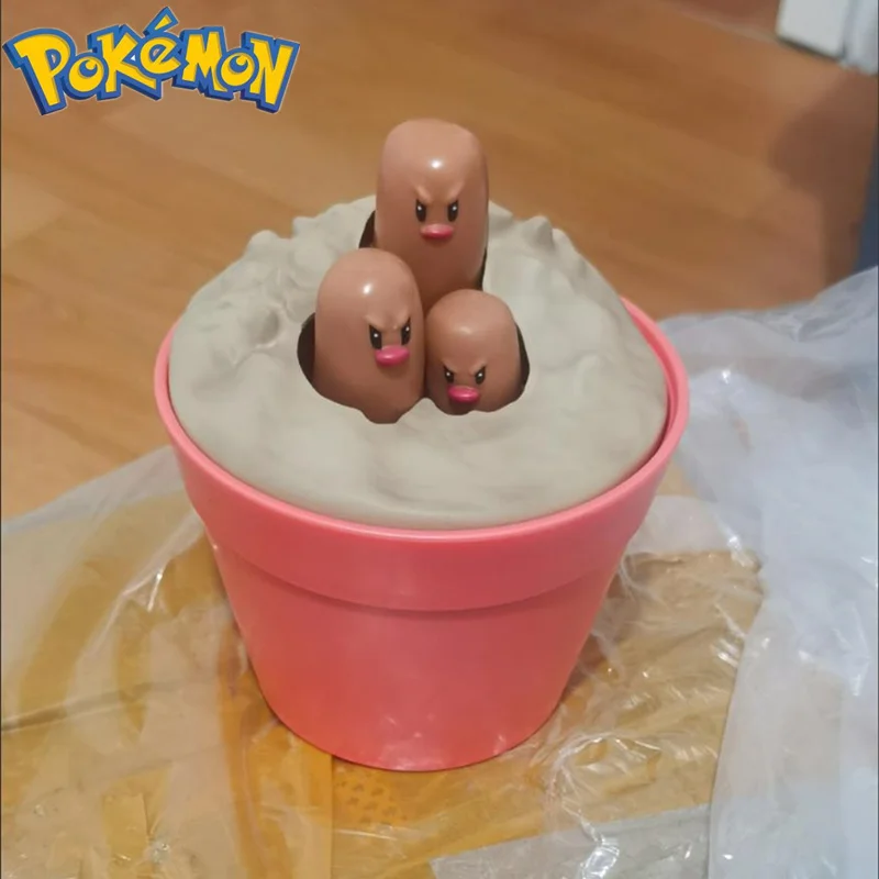Hot-Anime-Pokemon-Figurine-Muscle-Dugtrio-Statue-Pvc-Toys-Action-Figure ...