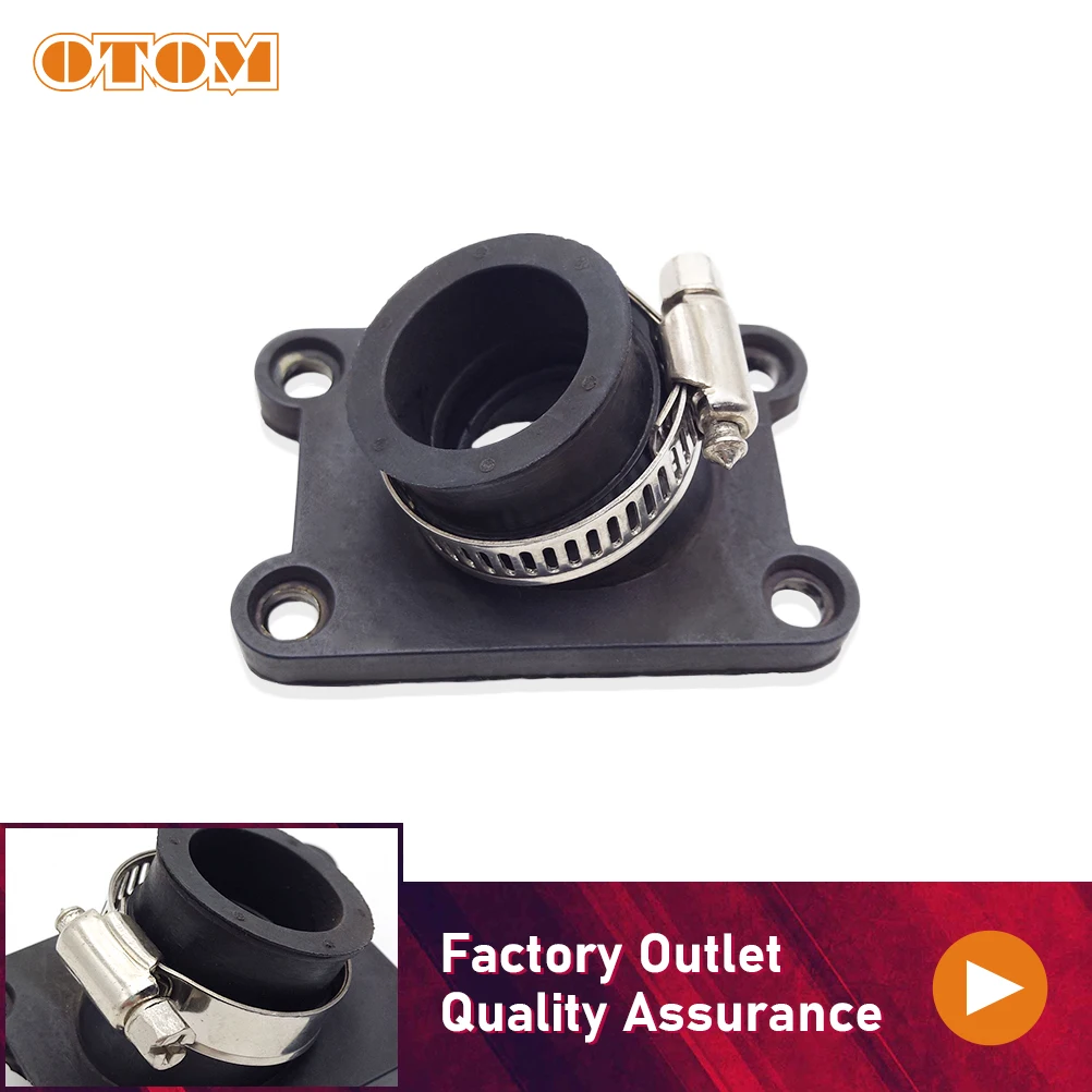 Motorcycle-Carburetor-Intake-Manifold-Pipe-Interface-Adapter-Joint-Boot ...