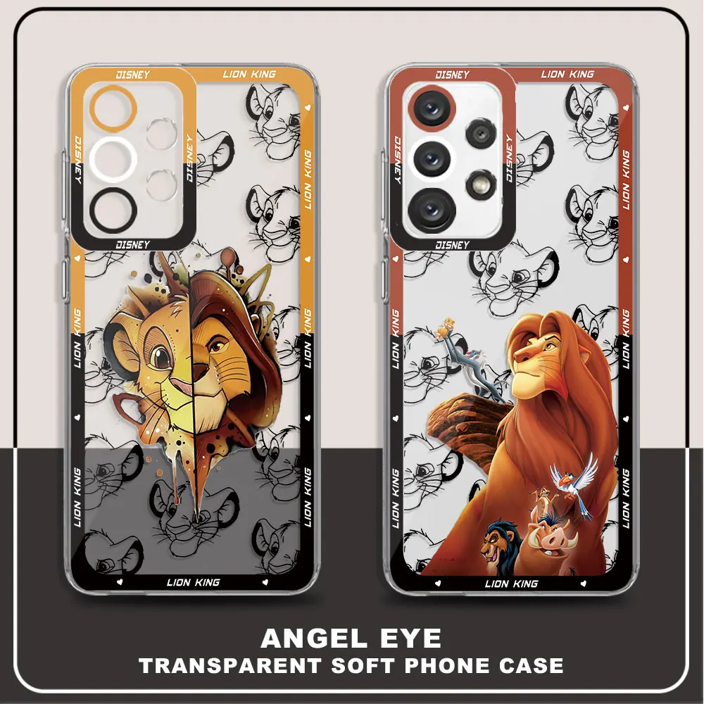 Cartoon-Disney-The-Lion-King-Simba-Case-for-Samsung-Galaxy-A15-A73-A13 ...