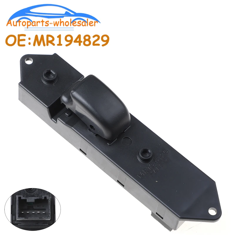 Car Door Window Lifter Control Switch Glass Button MR194829 Fit For V43 ...