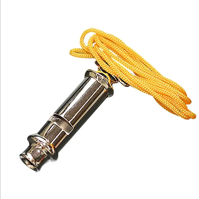 Stainless Steel Whistle Outdoor Emergency Life-saving Whistle Training ...