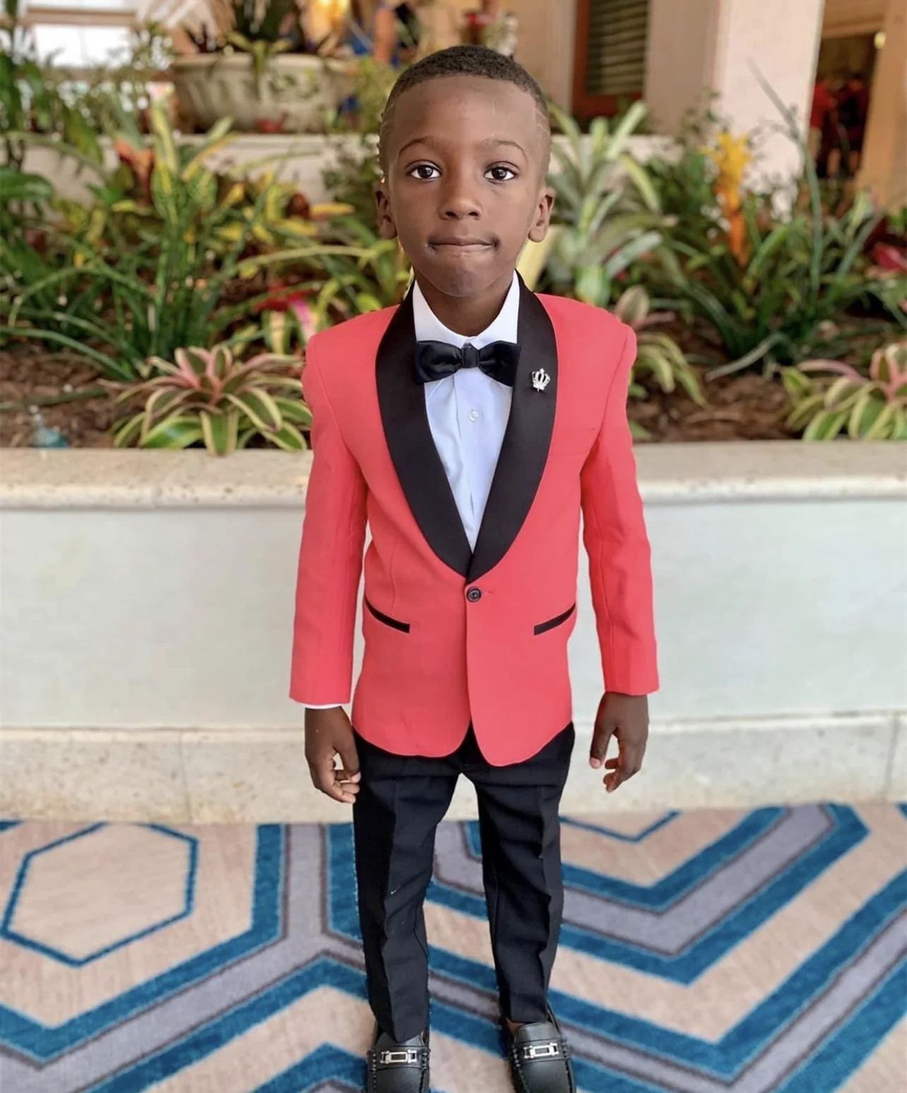 Black And Red Tuxedo Kids
