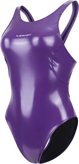 LEOHEX new spa ins wind net red high fork professional wind one-piece ...