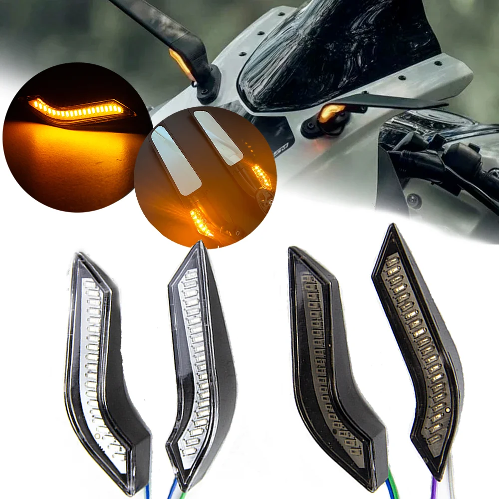 2-Pcs-Motorcycle-Led-Turn-Signals-Lights-Moto-Mirror-Flasher-Blinker ...