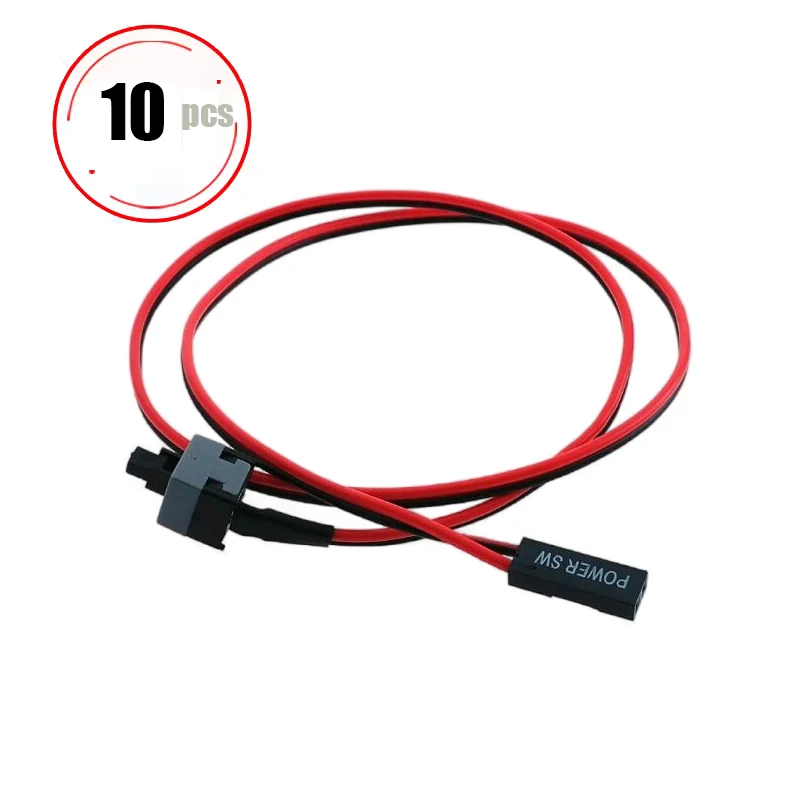 10PCS-LOT-Desktop-Computer-PC-Case-POWER-Button-SW-switch-Cord-Cable-Re ...