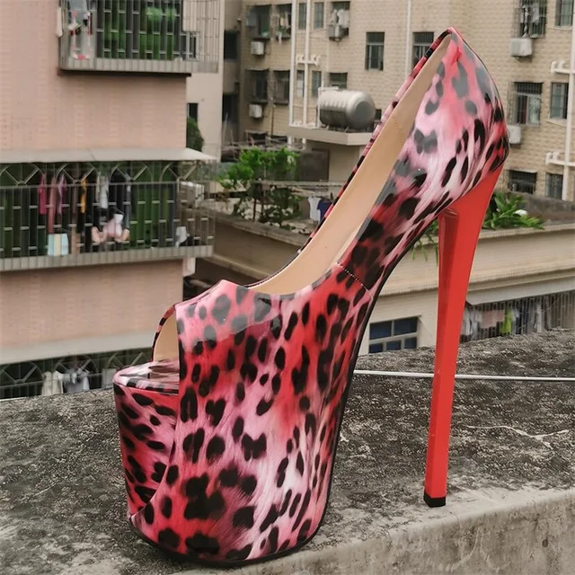 Spring Autumn Bridal Platforms Stilettos 22cm Thin Heels Ladies Shoes ...