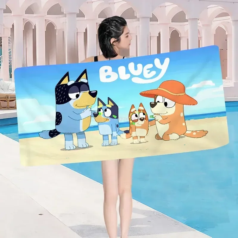 Bluey-Toalla-de-playa-con-estampado-de-Bingo-chal-peque-o-de-secado-r ...