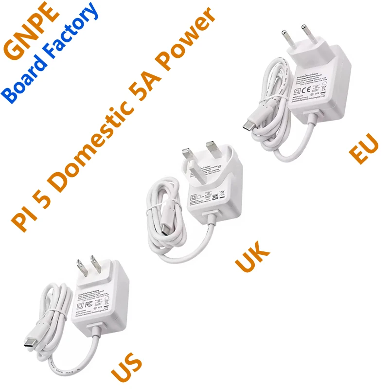 Raspberry-Pi-5-generation-27W-5V5A-power-adapter-with-USB-C-interface ...