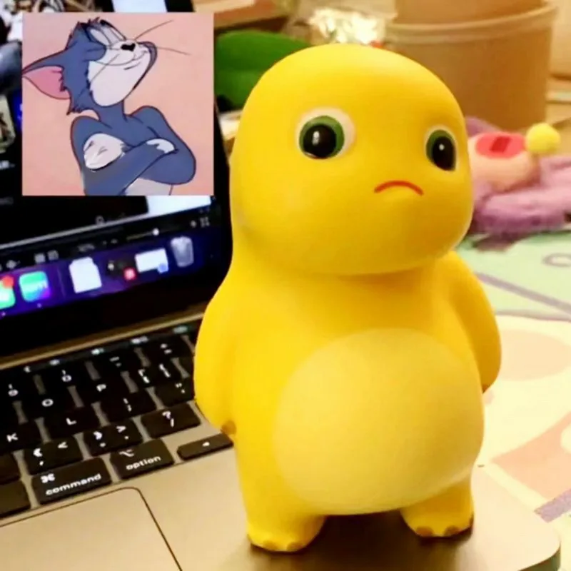 Nailong Milk Dragon Fierce Doll Desktop Dolls Cute Cartoon Children ...