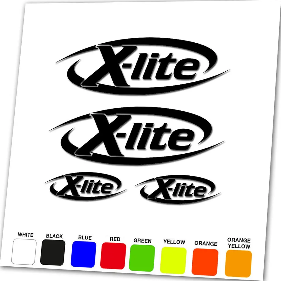 Xlite Logo Domed Visor Decal Motorcycle Helmets: Offers For All