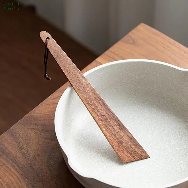Triangular-Teak-Wood-Tableware-Kitchen-Gadgets-Cooking-Spatula-Portable ...