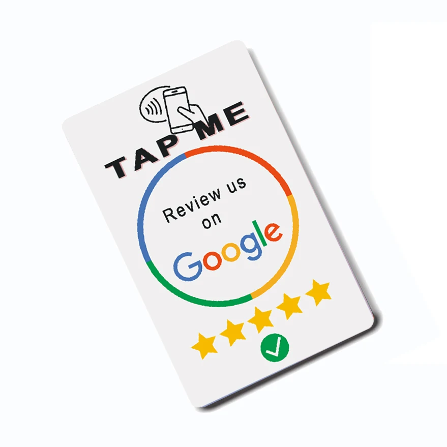 Tap-Me-Google-Review-Card-NFC-Business-Card-ISO14443A-13-56mhz-NTAG215 ...
