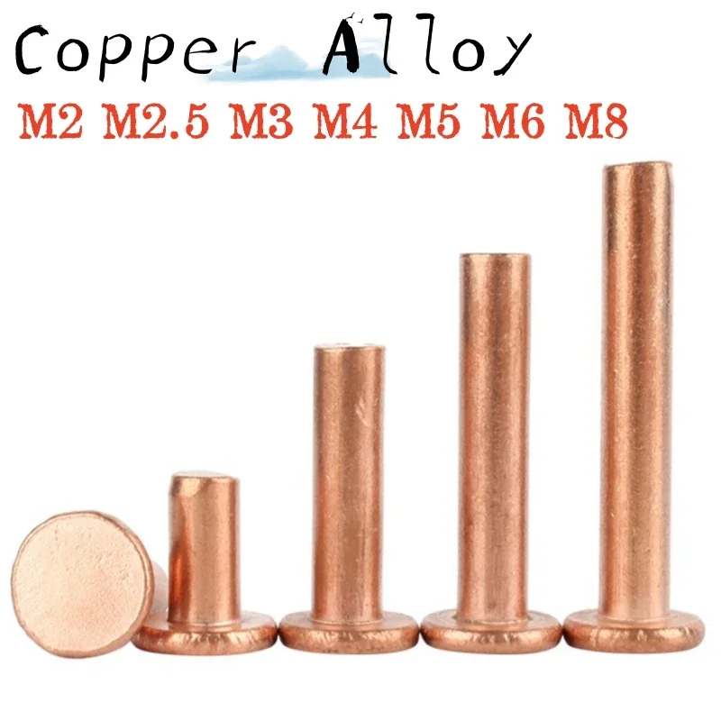 Rivet-t-te-plate-en-cuivre-violet-rivet-t-te-ronde-type-porteurs ...