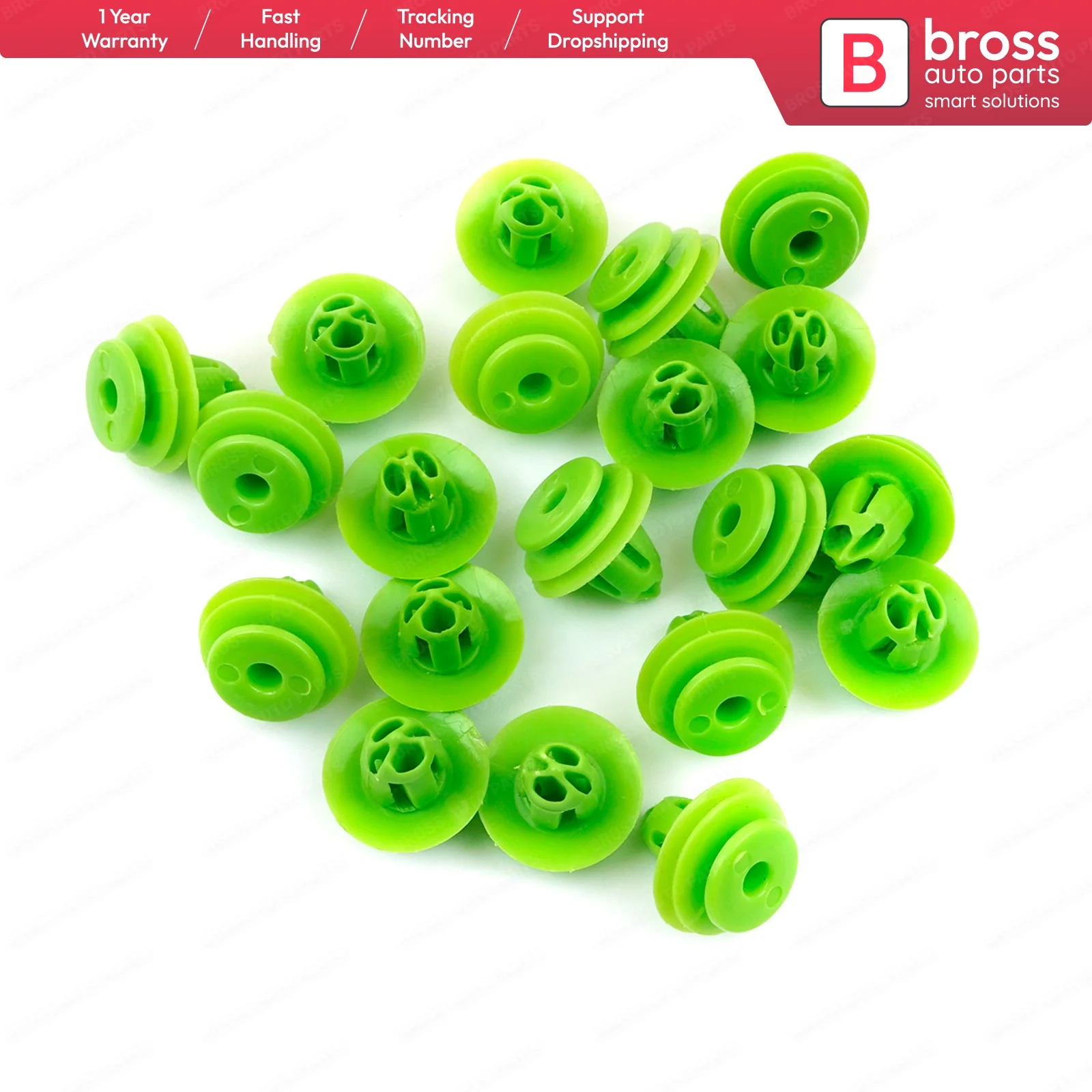 BCF5022 1 20 Pieces Door Panel Interior Trim Retainer Clips For Honda ...