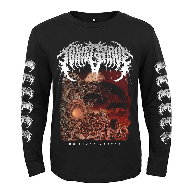 Australia-Rock-Band-To-The-Grave-Mens-Full-Long-Sleeves-T-Shirt-Heavy ...