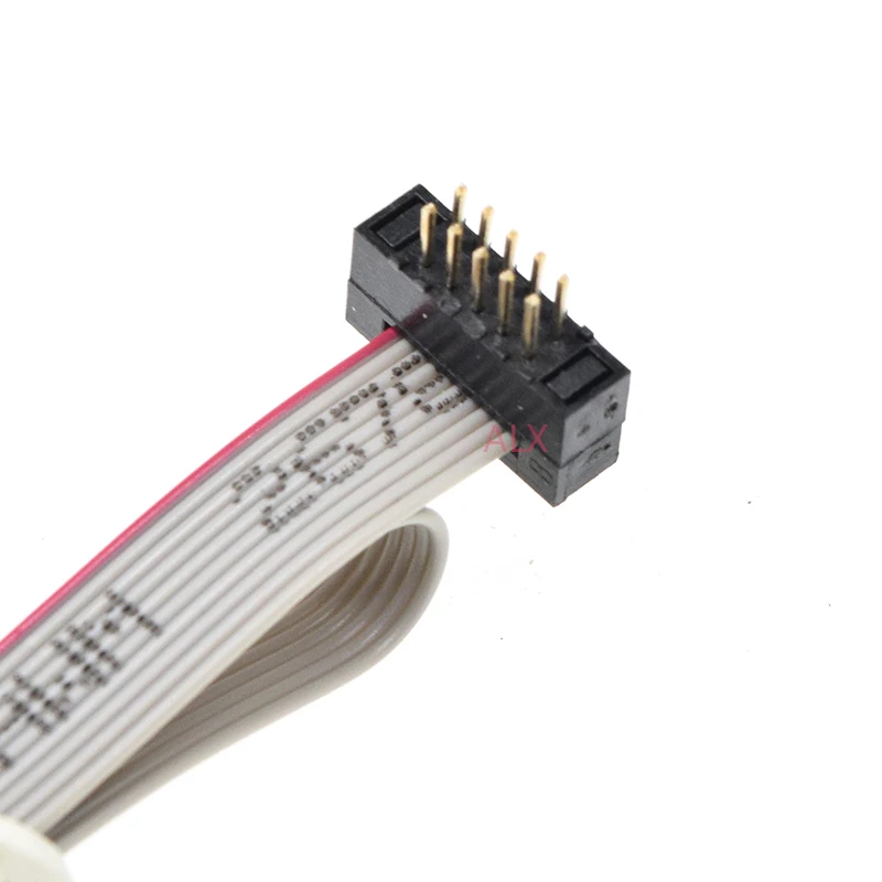 1.27mm Pitch Gray Flat Ribbon Cable 20cm JTAG ISP Gray Flat Ribbon ...