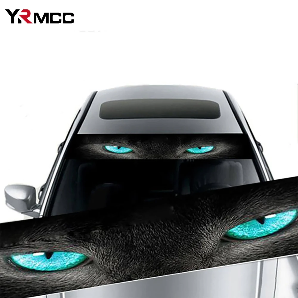 Car-Sunshade-Stickers-Auto-Front-Windshield-3D-Vinyl-Film-Rear-Gear ...