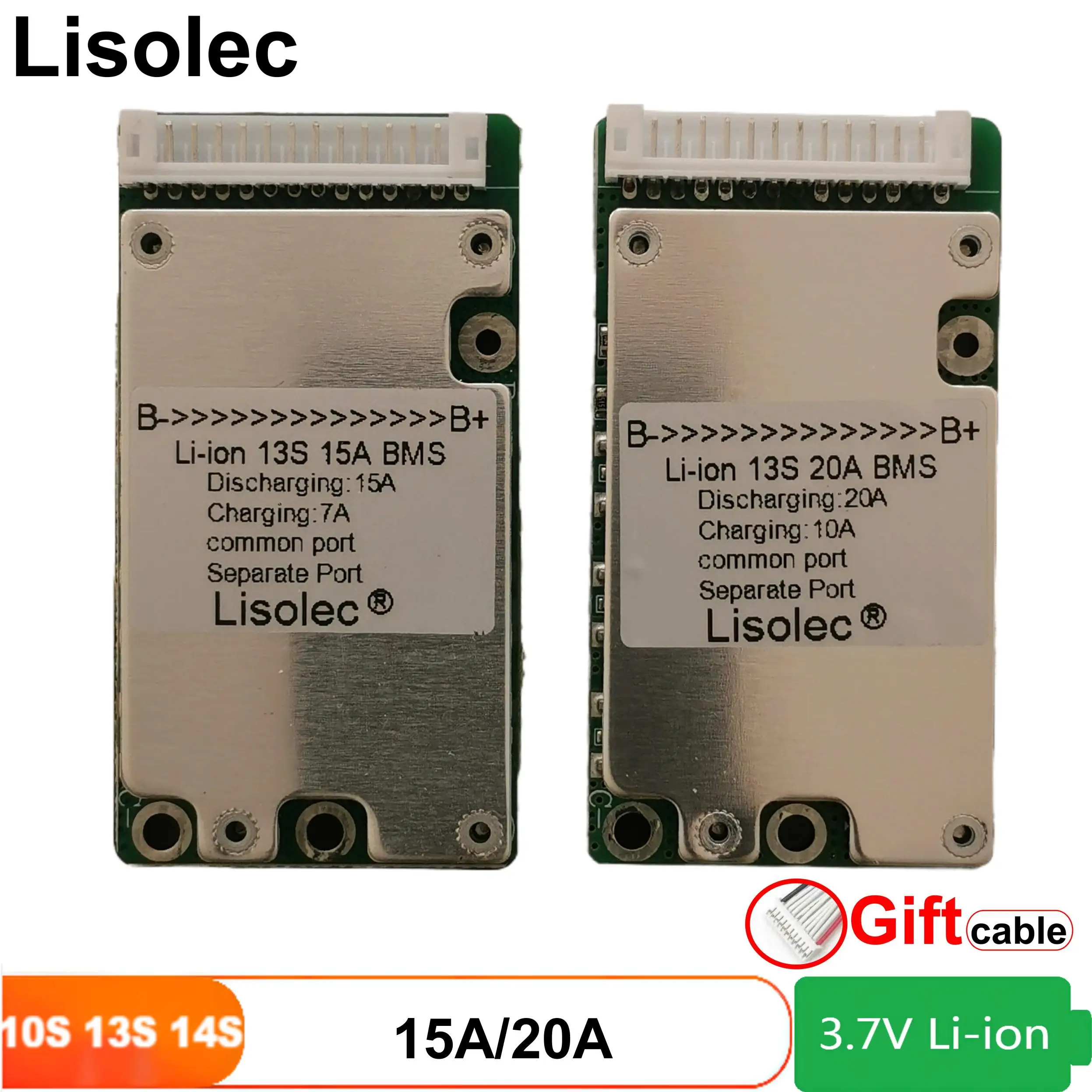 BMS-10S-13S-14S-Protection-Board-36V-48V-18650-21700-Lipo-Lithium ...