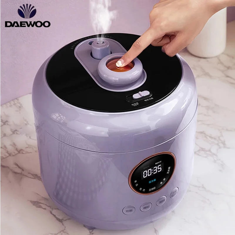 DAEWOO-Electric-Pressure-Cooker-4L-Household-Rice-Cooker-With-2-Liners ...