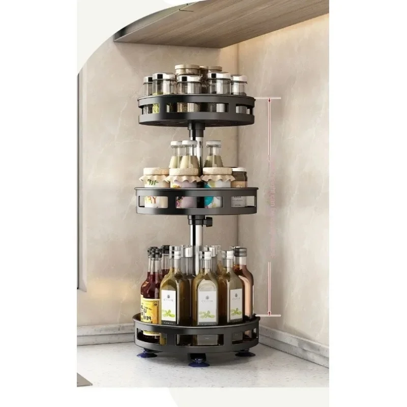 1-Layer-360-Rotation-Spice-Rack-Organizer-Jar-Non-Skid-Non-Skid-Carbon ...