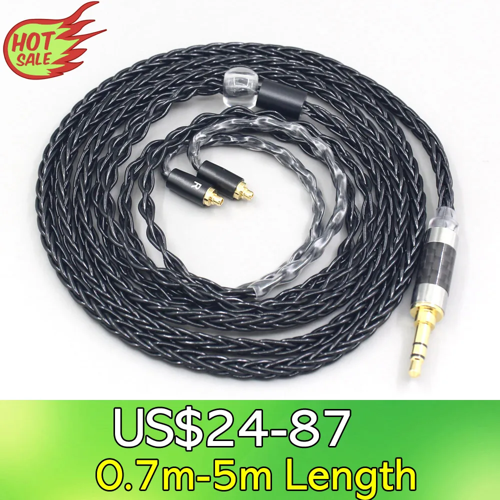 LN007690-3-5mm-2-5mm-4-4mm-XLR-8-Core-Silver-Plated-Black-Earphone ...