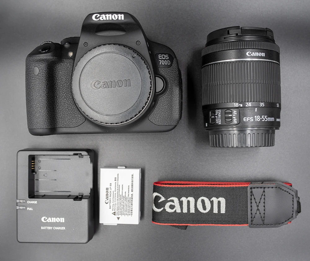 Canon 700D with 18-55mm Lens DSLR Camera Kits - DroneRSA.com