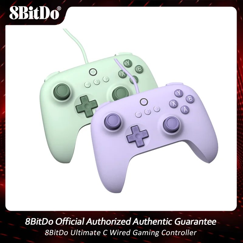8BitDo-final-C-Wired-Gaming-Controller-PC-janelas-10-11-PC-Steam ...